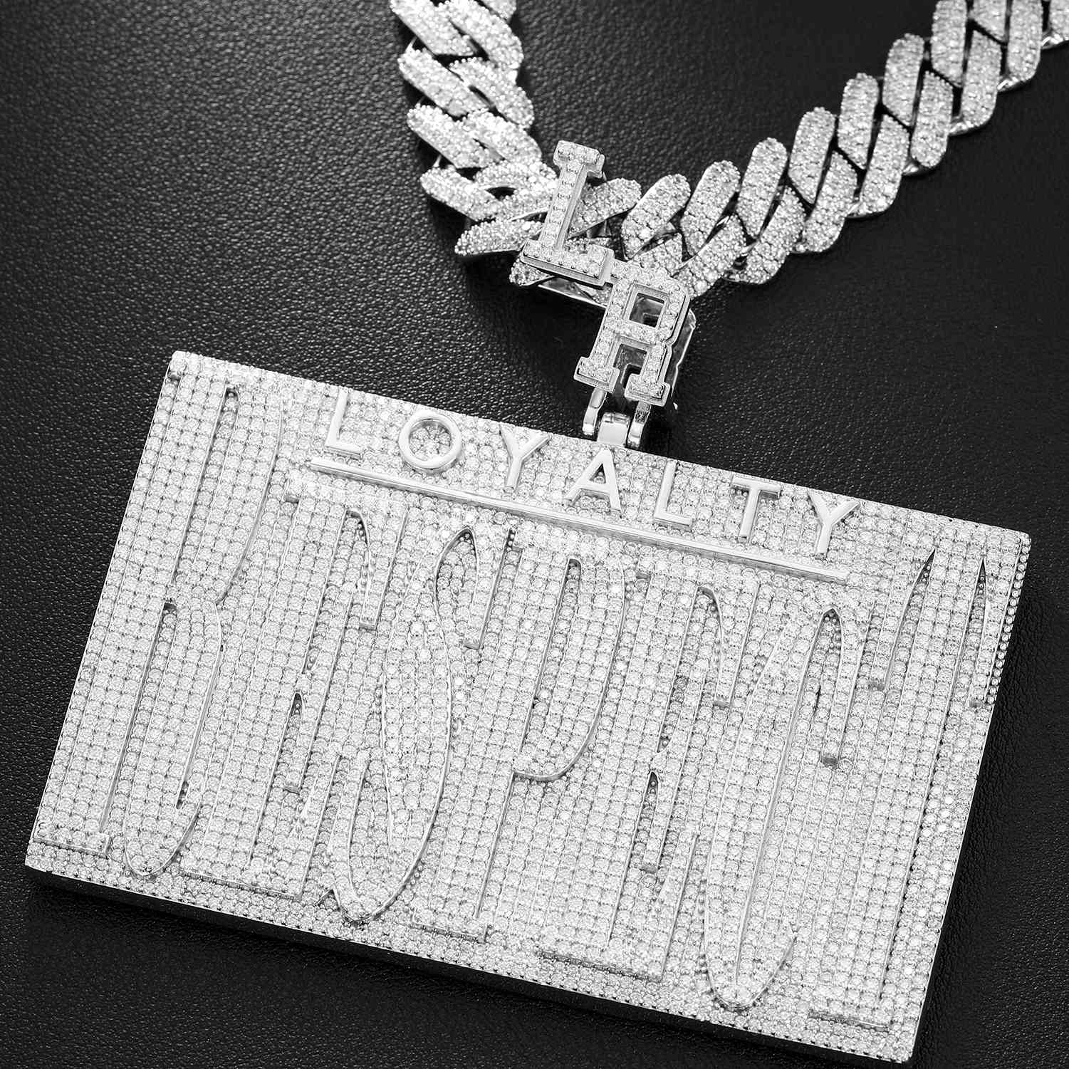 RESPECT Square Pendant
